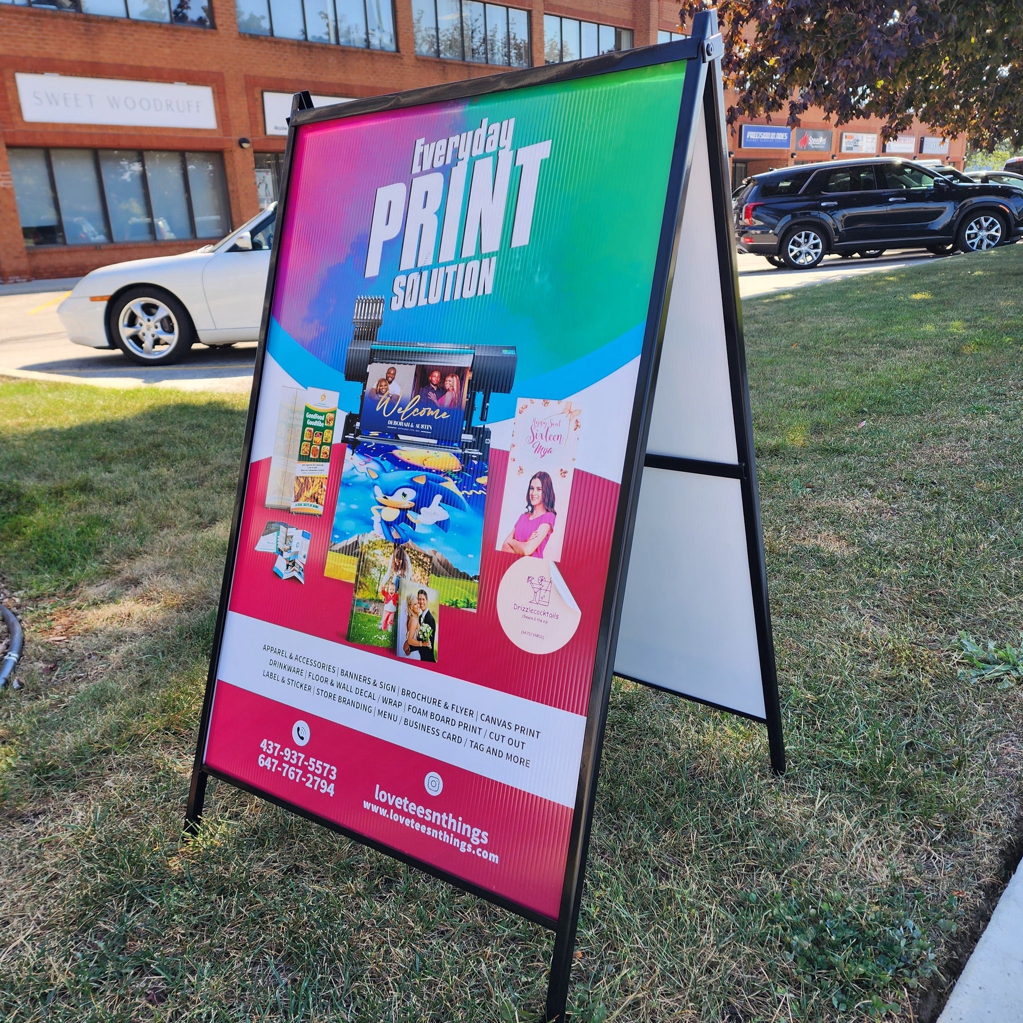 A-Frame Sidewalk Signs (Outdoor Free-Standing Signs)