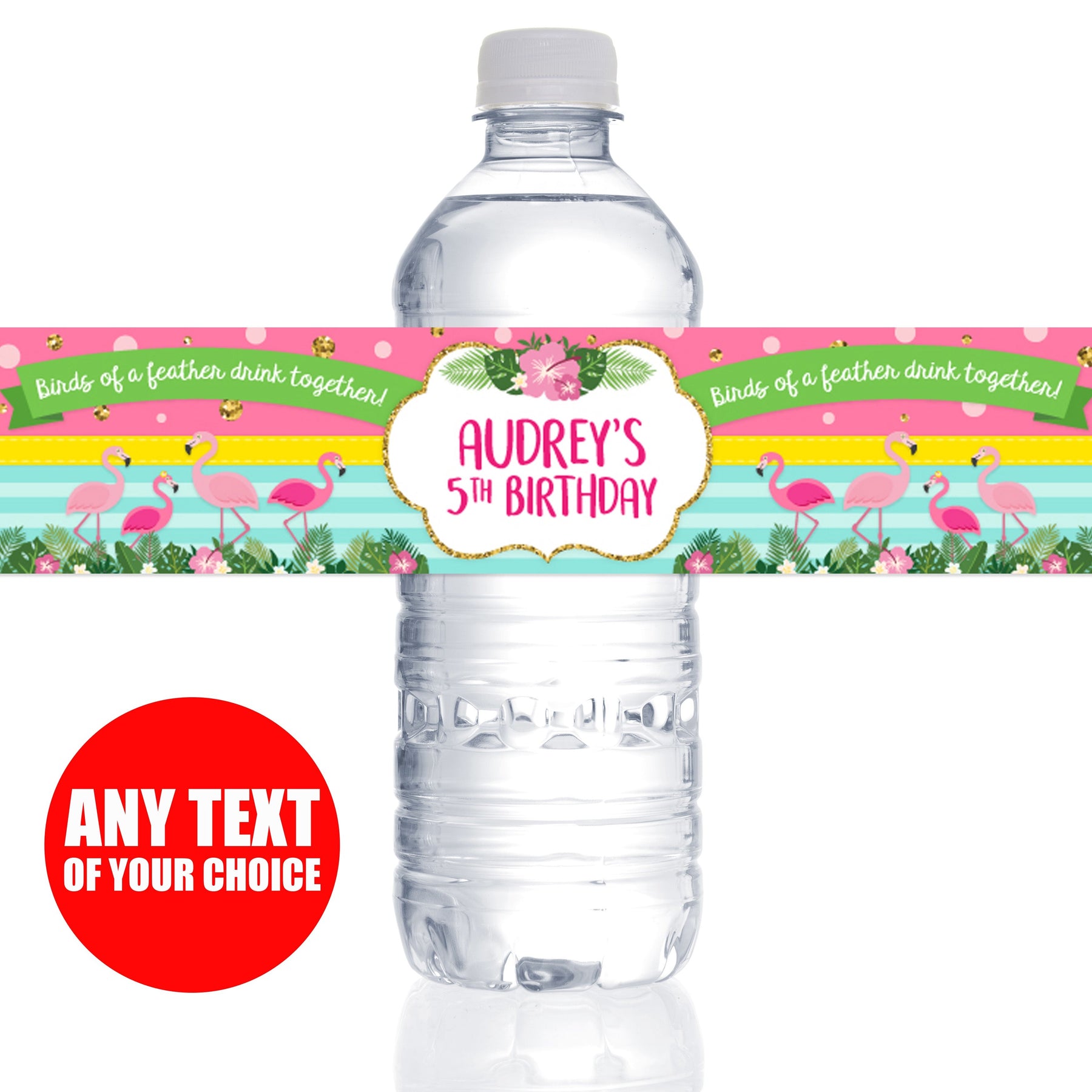 VINYL Bottle Labels - 10 PK