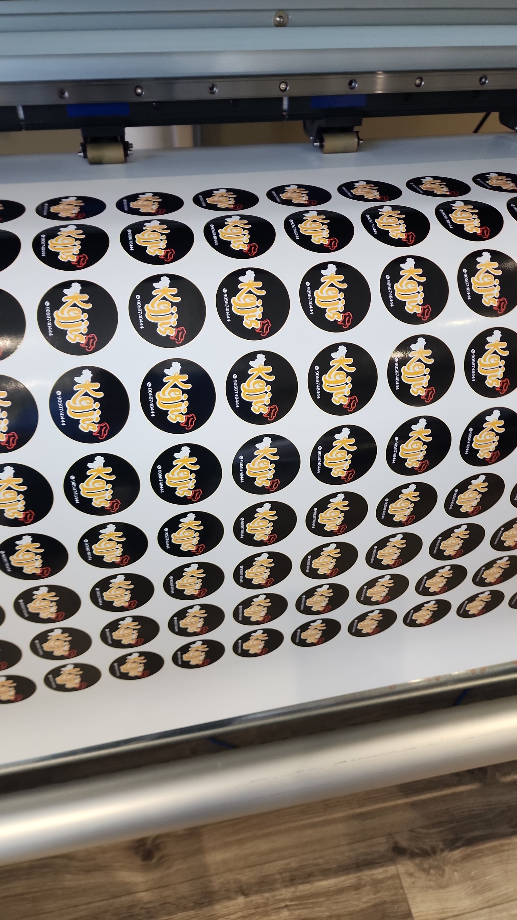 Stickers & Labels Sheets (White backing)